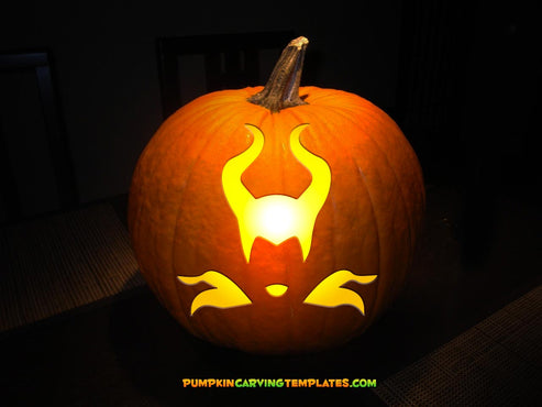 EVIL CARTOON CHARACTER PUMPKIN CARVING TEMPLATE DIGITAL DOWNLOAD ...